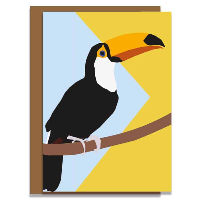 Designer Christmas Wrapping Paper - Tropical Birds