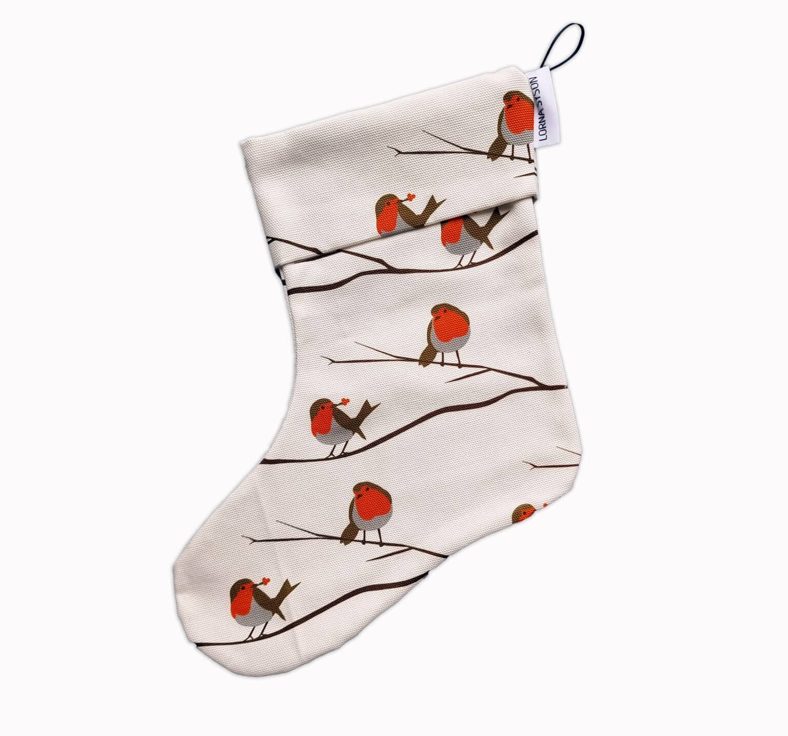 Robin Christmas Stocking